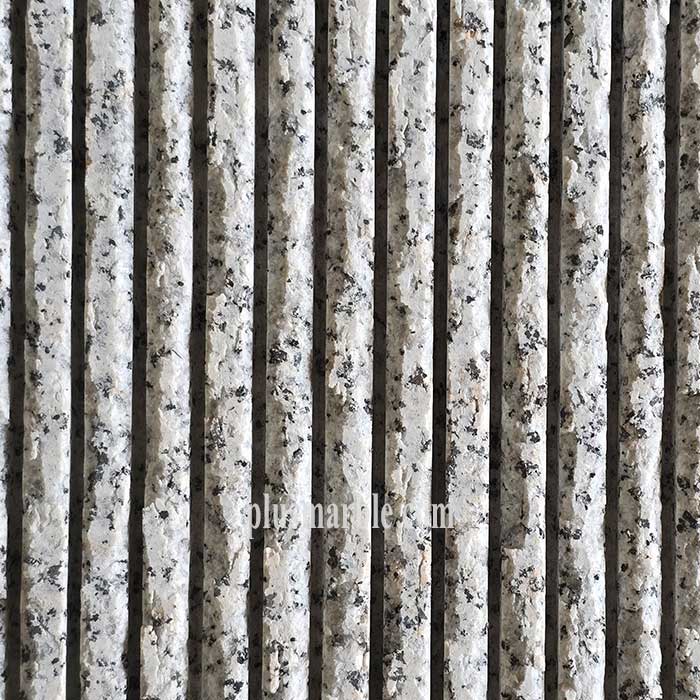 Natanz Bush Hammer Scratch white granite tiles - Plus Marble - Selling ...