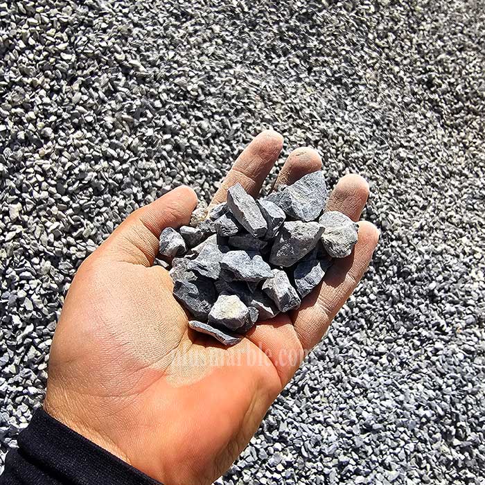 Black crushed stone | Plusmarble