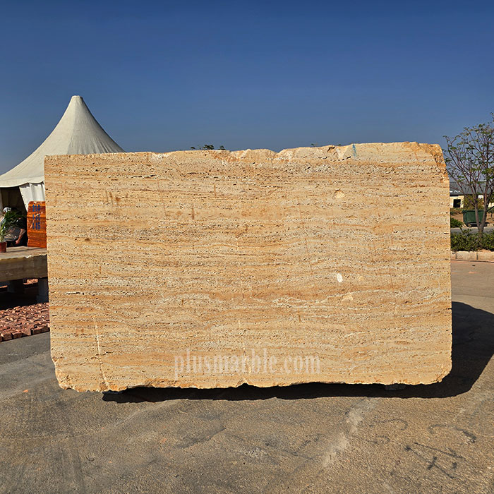Travertine Blocks - Plus Marble - Selling all kinds of building stones